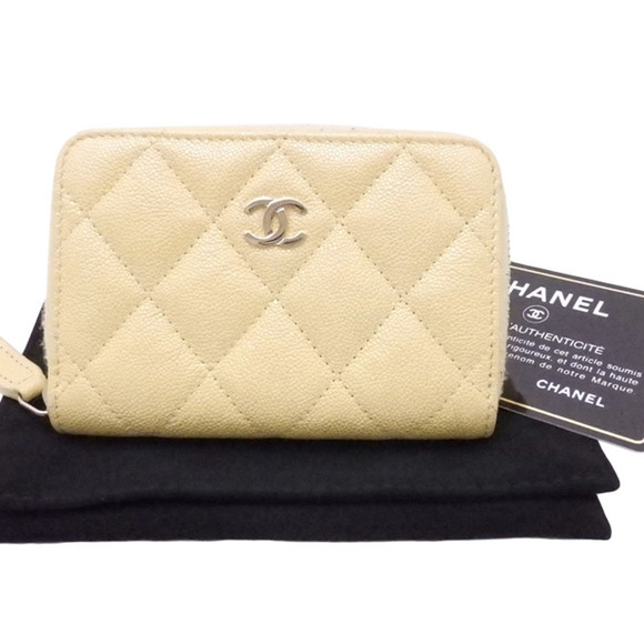CHANEL | Accessories | Chanel Chanel Coin Case Card Matelasse Here Mark ...